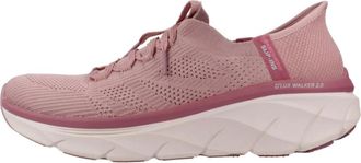 Skechers Femme, Sport, Rose, Taille: 37 EU Dlux Walker 2.0