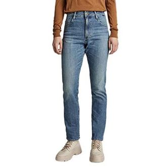 G-Star G-Star Femme Jean Virjinya Slim, Bleu (antique faded blue opal D21078-B767-D344), 27W / 34L