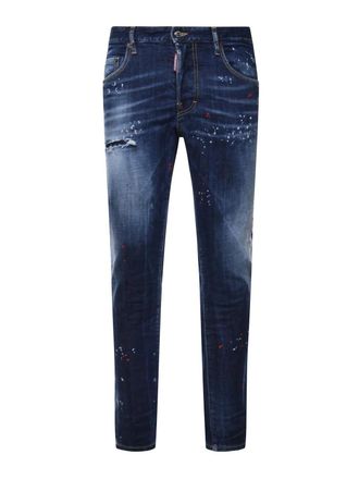 Dsquared2 Jean Droit - Bleu