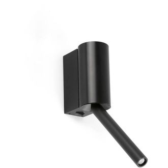 Faro Barcelona Faro Dante Applique murale de lecture LED Dante, noir mat, 3 W, 2700 K