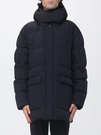 Herno Doudoune courte en nylon matelass&eacute; avec capuche et fermeture zipp&eacute;e