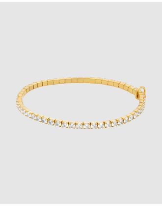 Michael Kors bracelet tennis extensible dor&eacute;