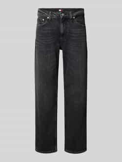 Tommy Jeans Slim Fit Straight Leg Jeans aus Baumwollmix