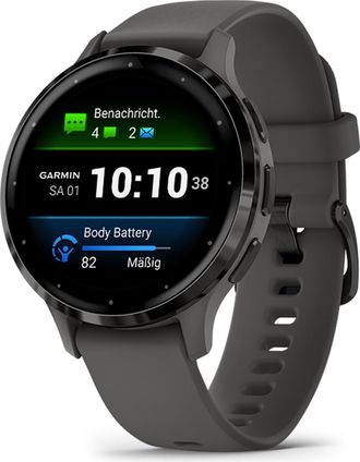 Garmin Venu 3S 41mm - Fitness-Smartwatch, 1,2 AMOLED-Touchdisplay, bis zu 10 Tage Akkulaufzeit, 30+ Sport-Apps, Bluetooth Telefonie und Sprachassistenz, Musi