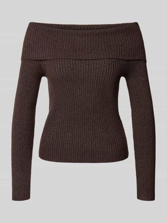 Only Pullover mit Carmen-Ausschnitt