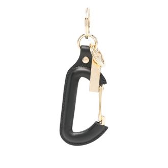Prada Leather Carabiner Keyring