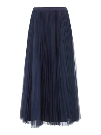 Fabiana Filippi Jupe Midi - Bleu