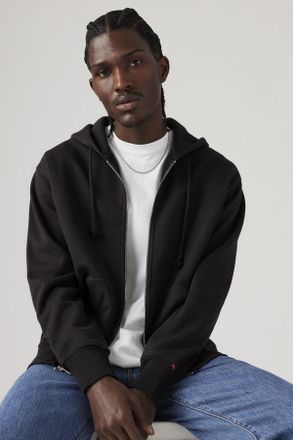 Levi's Sweat Shirt Authentic Full Zip - Homme - Noir / Black Agate - 2XL