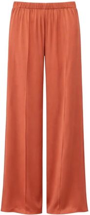 Semicouture Femme, Pantalons, Orange, Taille: 38 FR Wide Pantalons