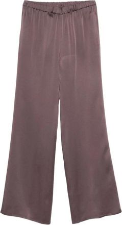 Antonelli Femme, Pantalons, Violet, Taille: 40 FR Tiete Wide Pantalons