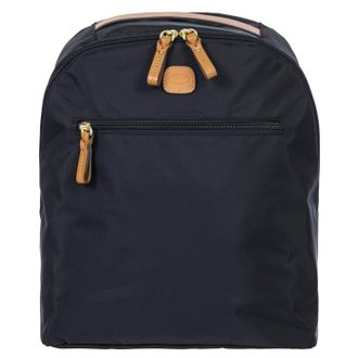 Bric's Mittelgro&szlig;er Nylon-Rucksack X-Kollektion, mit Trolleygriff-Halteschlaufe, Leicht, Robust & Wasserdicht, Verstellbare Schulterriemen, Ideal f&uuml;r den T&auml;g