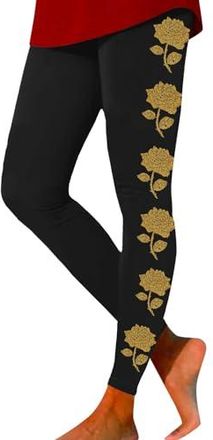 Generic Leggings de yoga imprim&eacute;s d&eacute;contract&eacute;s pour la Saint-Valentin 2026, rouge past&egrave;que, XXL