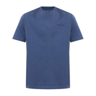 Paul & Shark Homme, Tops, Bleu, Taille: 2XL T-shirt avec logo brod&eacute;