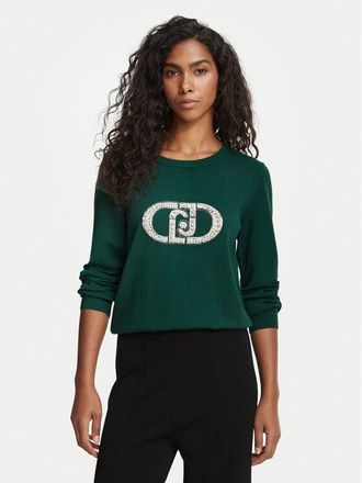 Liu Jo Pullover TF6261 MS63L Gr&uuml;n Regular Fit