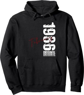 Generic 40. Geburtstag Februar 1986 Klassischer Jahrgang Pullover Hoodie