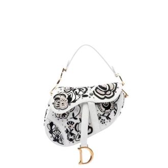 Dior Pre-owned Saddle Bag - - Pre-owned - Damen - Wei&szlig; - ONE SIZE