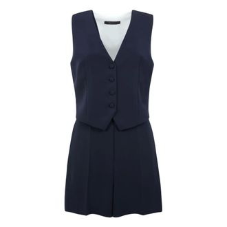 Max Mara Femme, Combinaisons et Ensembles, Bleu, Taille: 40 FR Playsuits