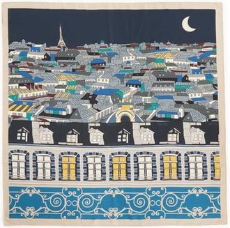 Saison 1865 Carré de soie