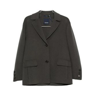 Max Mara Smmelfi Einreiher-Blazer - - Jackets - Damen - Grau - XS