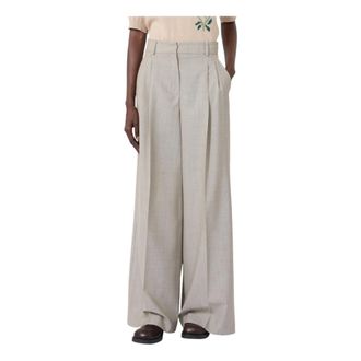 Max Mara Damen, Hosen, Grau, 2XSGr&ouml;&szlig;e