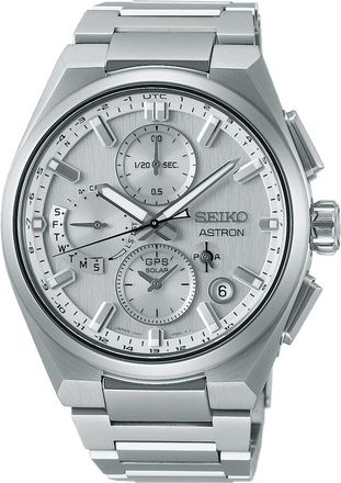 Seiko Astron GPS Solar Dual Time Chronograph Herrenuhr SSH159J1