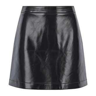 Sessun Abby Vinylrock - - Skirts - Damen - Schwarzk - 2XS