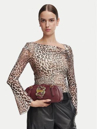 Just Cavalli Handtasche Iconic Snakes 81RA4BA5 ZSA89 Dunkelrot