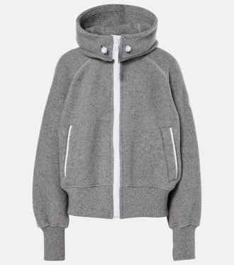 Canada Goose Veste bomber en laine m&eacute;lang&eacute;e