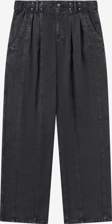 Isabel Marant Pantalon Ireme - Femme - Noir D&eacute;lav&eacute; - Taille 34 - Isabel Marant
