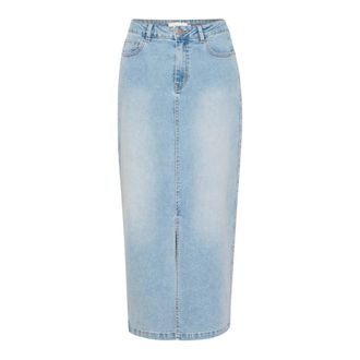 Cream CREbba Denimrock - - Skirts - Damen - Blau - S