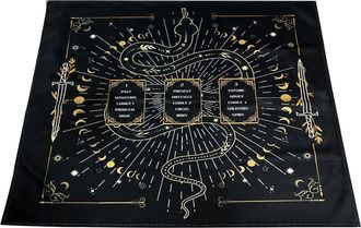 Generic Altartuch - Samtige Gobelin-Tischdecke, Verdicktes Wahrsagungstuch | Tarotkarten-Lesetischdecke, Dekoratives Tuch Für Höhlenzimmer, Camping-Picknick, 