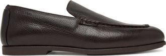 Calvin Klein Slipper Calvin Klein Low Prof Loafer Txt Lth HM0HM02175 Dunkelbraun
