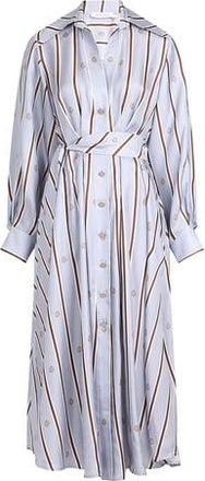 Zimmermann Robe midi Emblem en soie