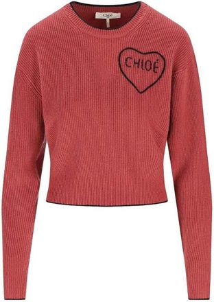 Chlo&eacute; Pull Col Rond - Couleur Chair