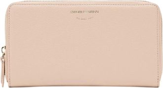 Emporio Armani Femme, Accessoires, Beige, Taille: ONE Size Vivienne Zip-around Wallet