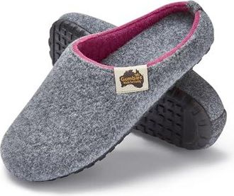 Gumbies Outback Slipper Grey Pink