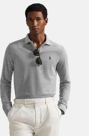 Polo Ralph Lauren Poloshirt 710680790003 Grau Custom Slim Fit