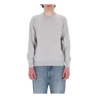 Barba Rundhals-Strickwaren - - Knitwear - Herren - Grau - M