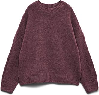 Vero Moda Vmboom Ls O-Neck Pullover Ga Noos