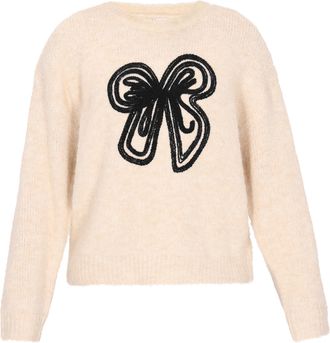 Mymo Pullover Frauen Beige