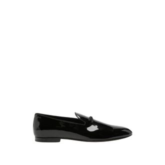 Tom Ford Patent Scott Slipper - - Shoes - Herren - Schwarzk - 40 EU