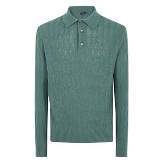 Etro Cashmere Tricots - Homme - Pulls - Vert - Taille: XL
