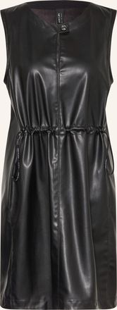 Marc Cain Kleid In Lederoptik schwarz