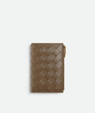 Bottega Veneta Portefeuille Bi-fold Intrecciato Moyen Format - Bottega Veneta