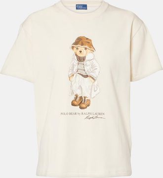 Polo Ralph Lauren T-Shirt Polo Bear aus Baumwoll-Jersey