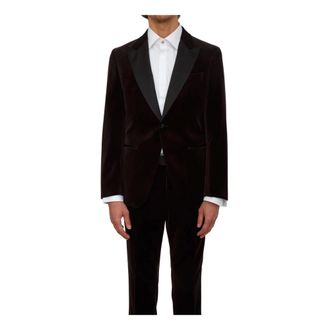 HUGO BOSS Homme, Costumes, Brun, Taille: XL Veste Tuxedo H-Hutson 254