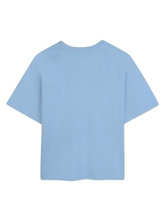 Marc Jacobs Logo-Printed Cotton T-Shirt - Blue