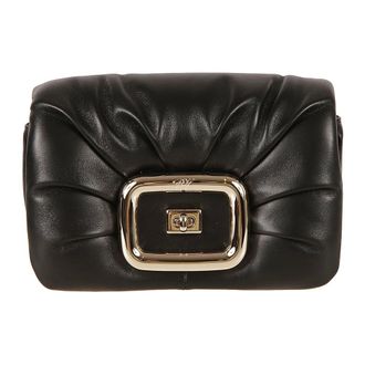 Roger Vivier Schwarze Viv Choc Mini Tasche - - Bags - Damen - Schwarzk - ONE SIZE