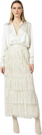 Hanita Femme, Robes, Beige, Taille: 38 FR Array Midi Dress