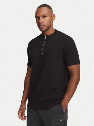 HUGO BOSS T-Shirt Dabi 50563018 Schwarz Regular Fit